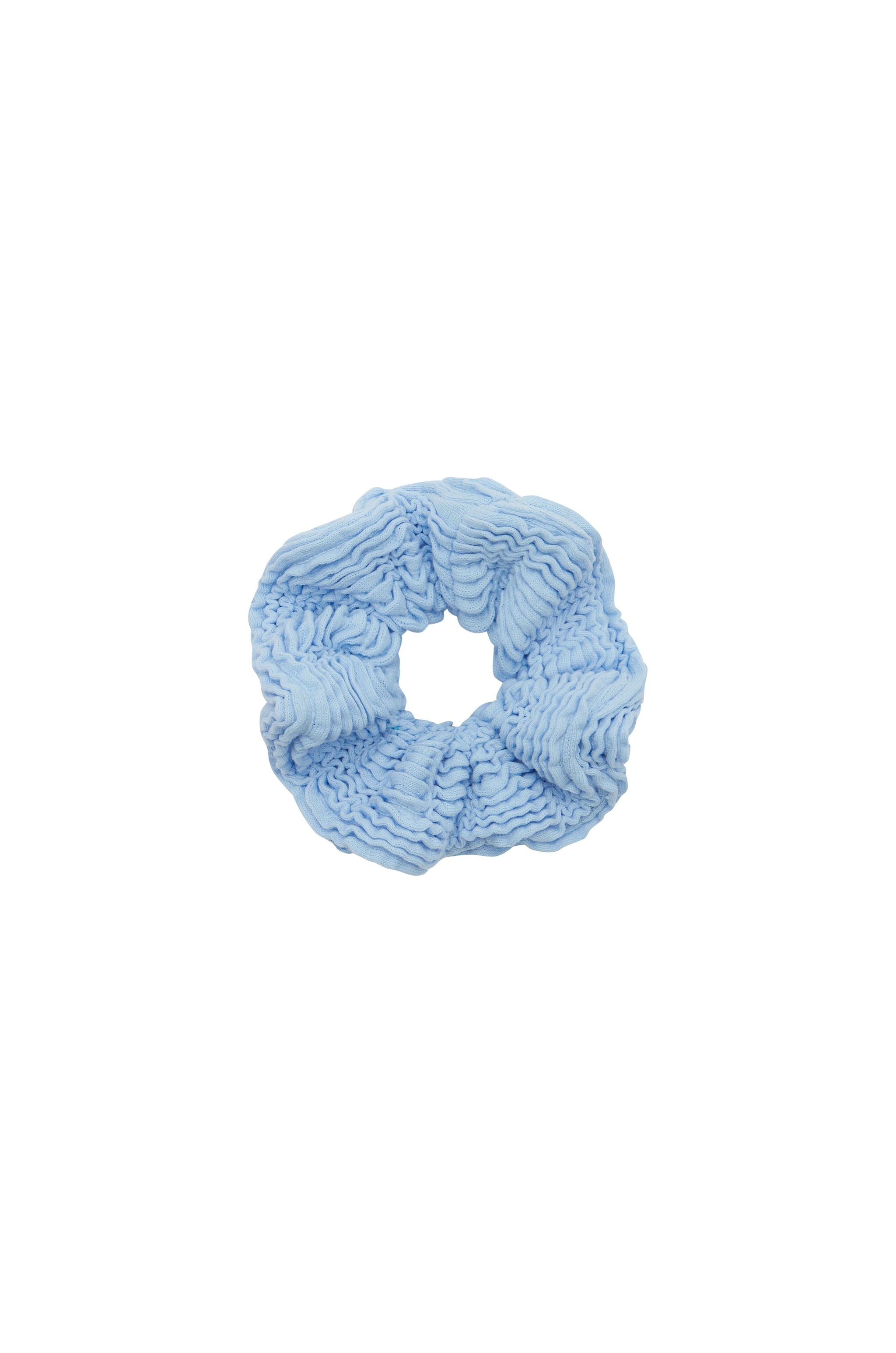 Lottie Baby Blue Scrunchie - Fun & Versatile Accessory
